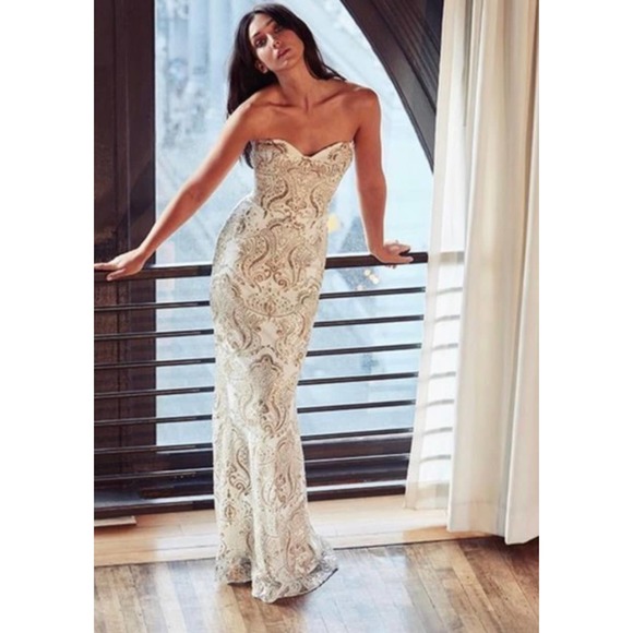 Dress the Population | Dresses | Dress The Population Nicolette Gold ...